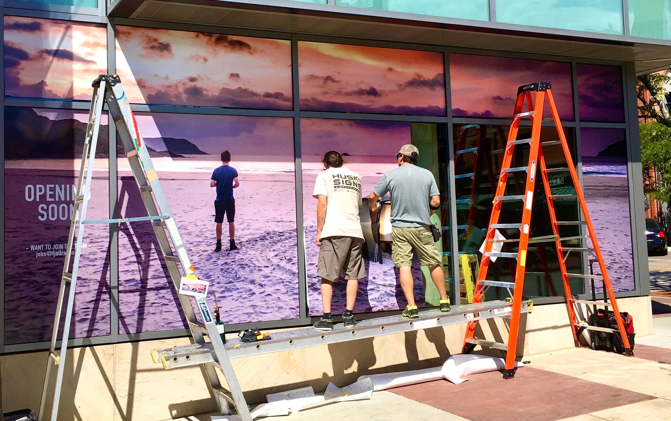 Window Vinyl | Eye-Catching & Customizable Marketing Tools – Husky ...